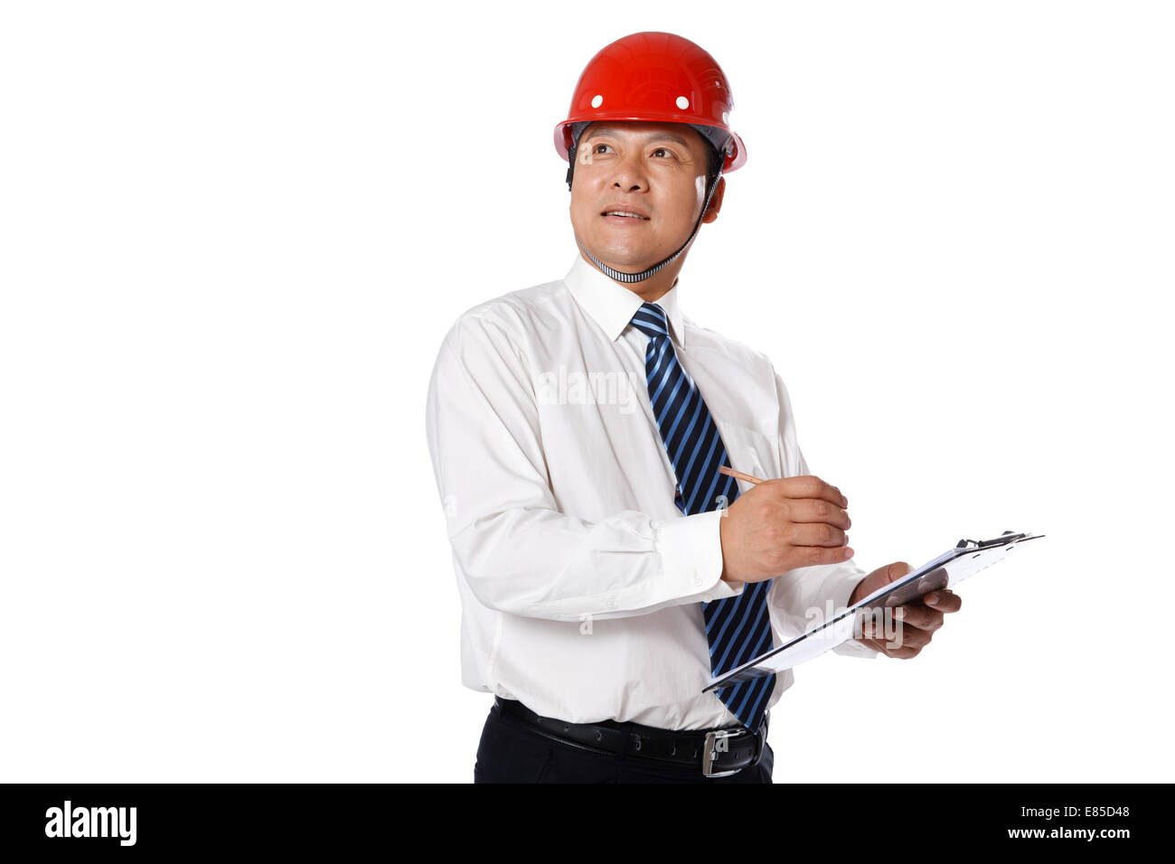 Portrait of engineer Stock Photo - Alamy