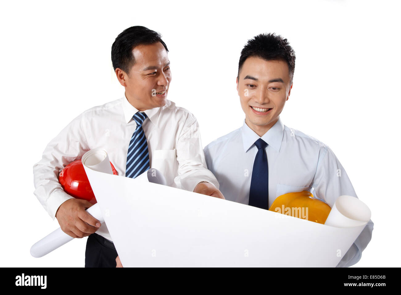 Two engineers hi-res stock photography and images - Alamy