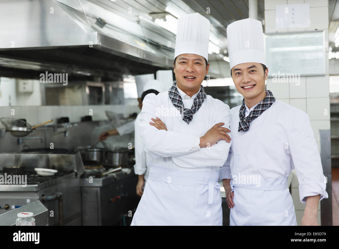 Portrait of chef Stock Photo - Alamy