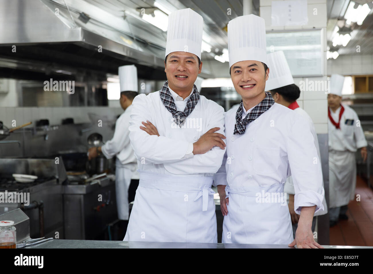 Portrait of chef Stock Photo - Alamy