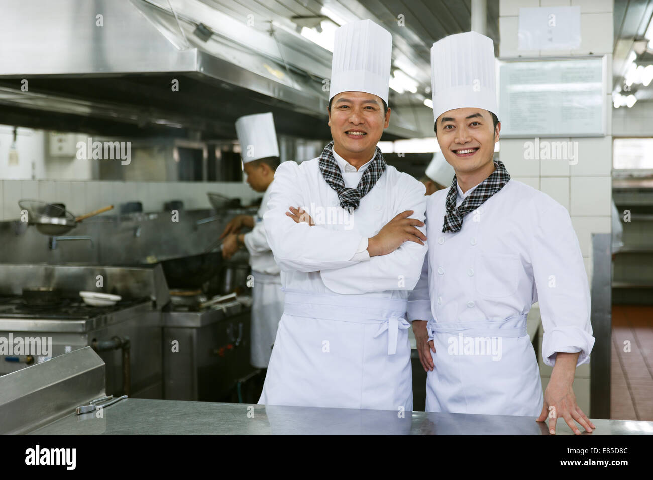 Portrait of chef Stock Photo - Alamy