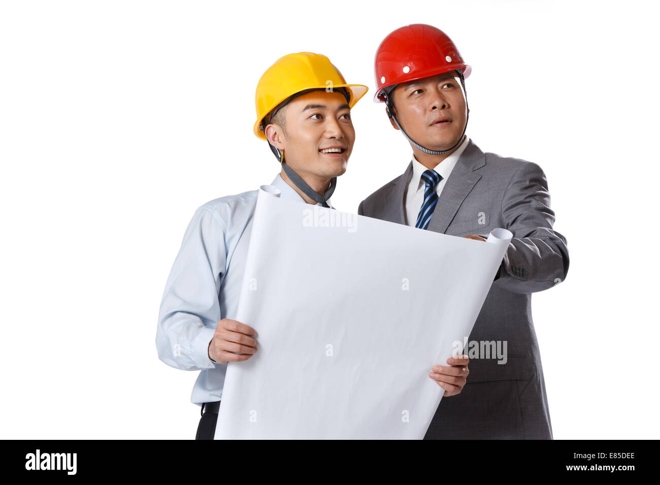 Two engineers hi-res stock photography and images - Alamy