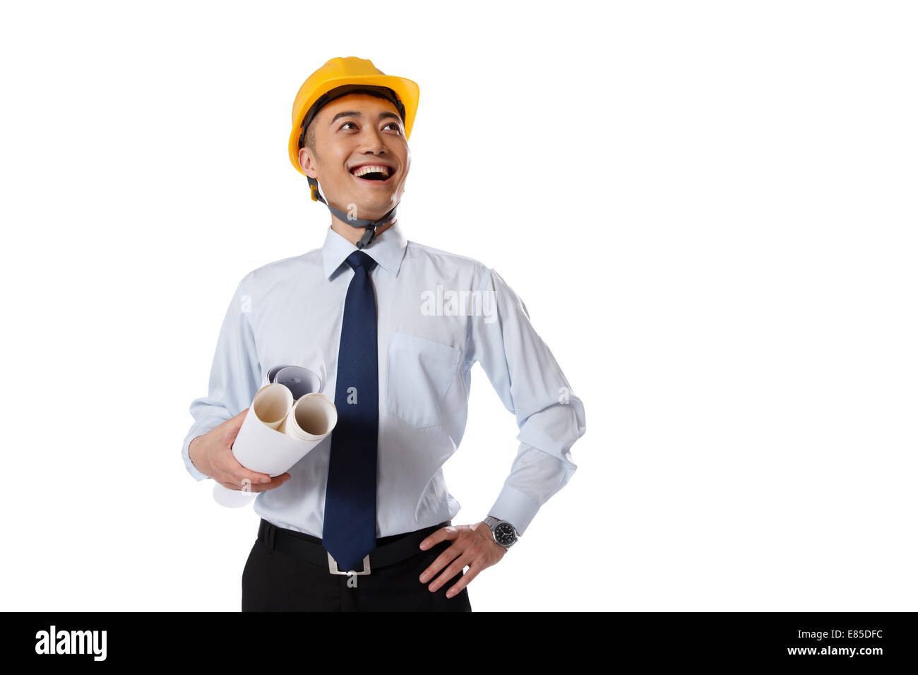 Shot asian engineer using hi-res stock photography and images - Alamy