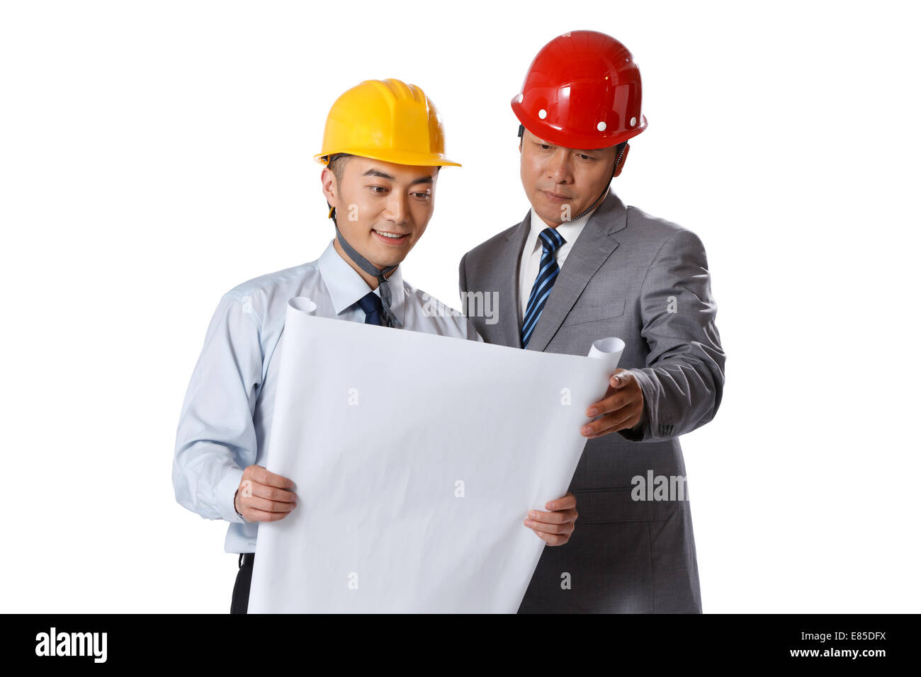 Two engineers hi-res stock photography and images - Alamy