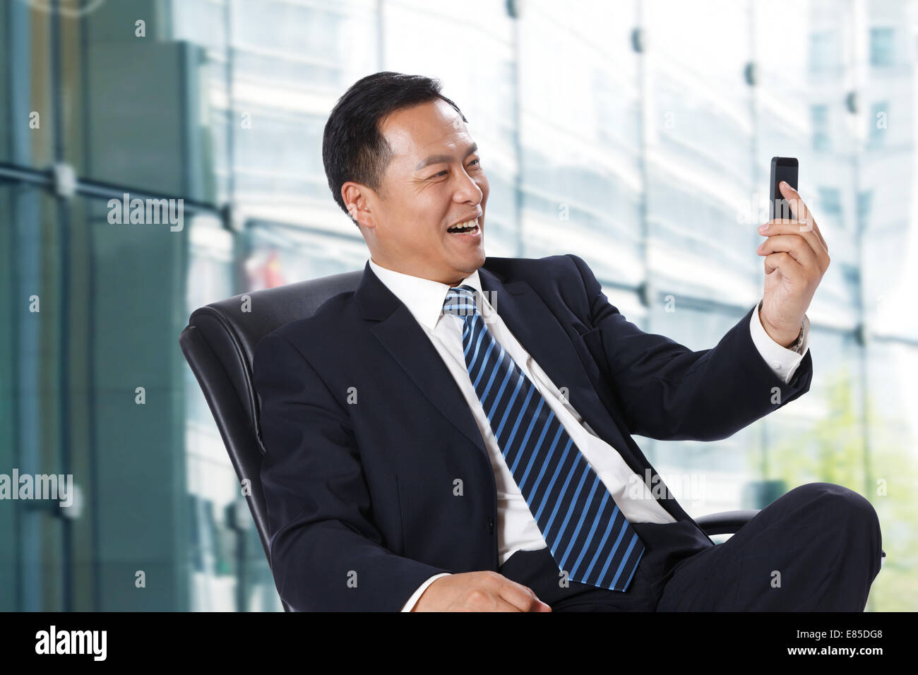Portrait of businessman Stock Photo - Alamy