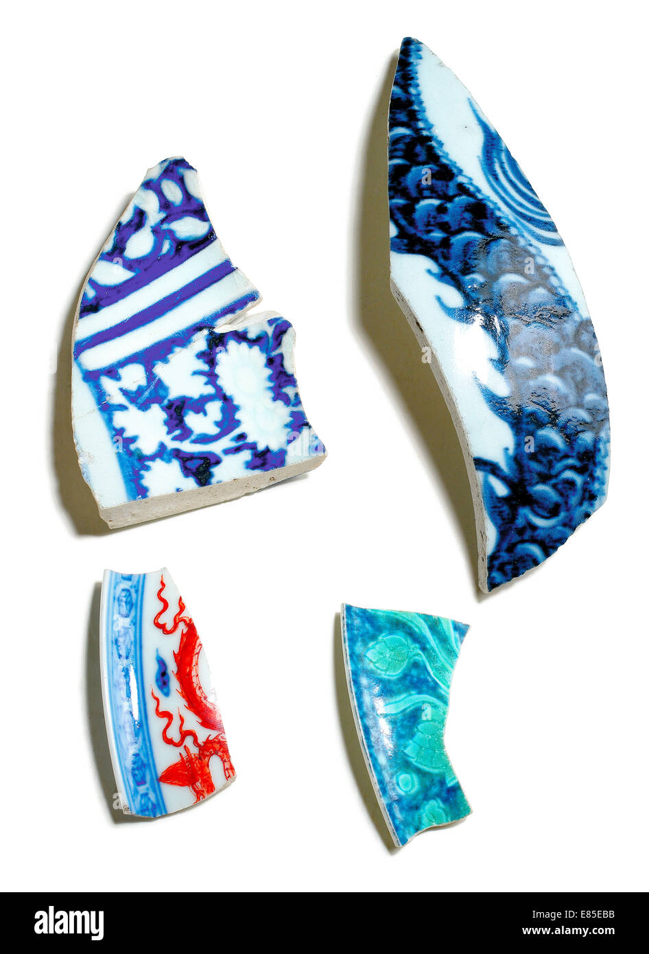 Fragments ceramics hi-res stock photography and images - Alamy