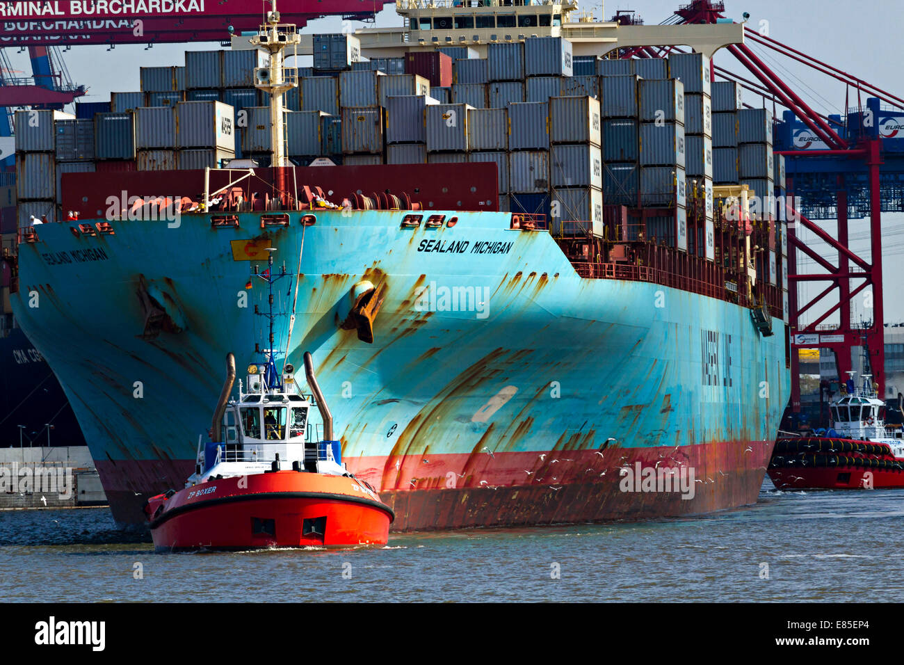 Sealand container ship hi-res stock photography and images - Alamy
