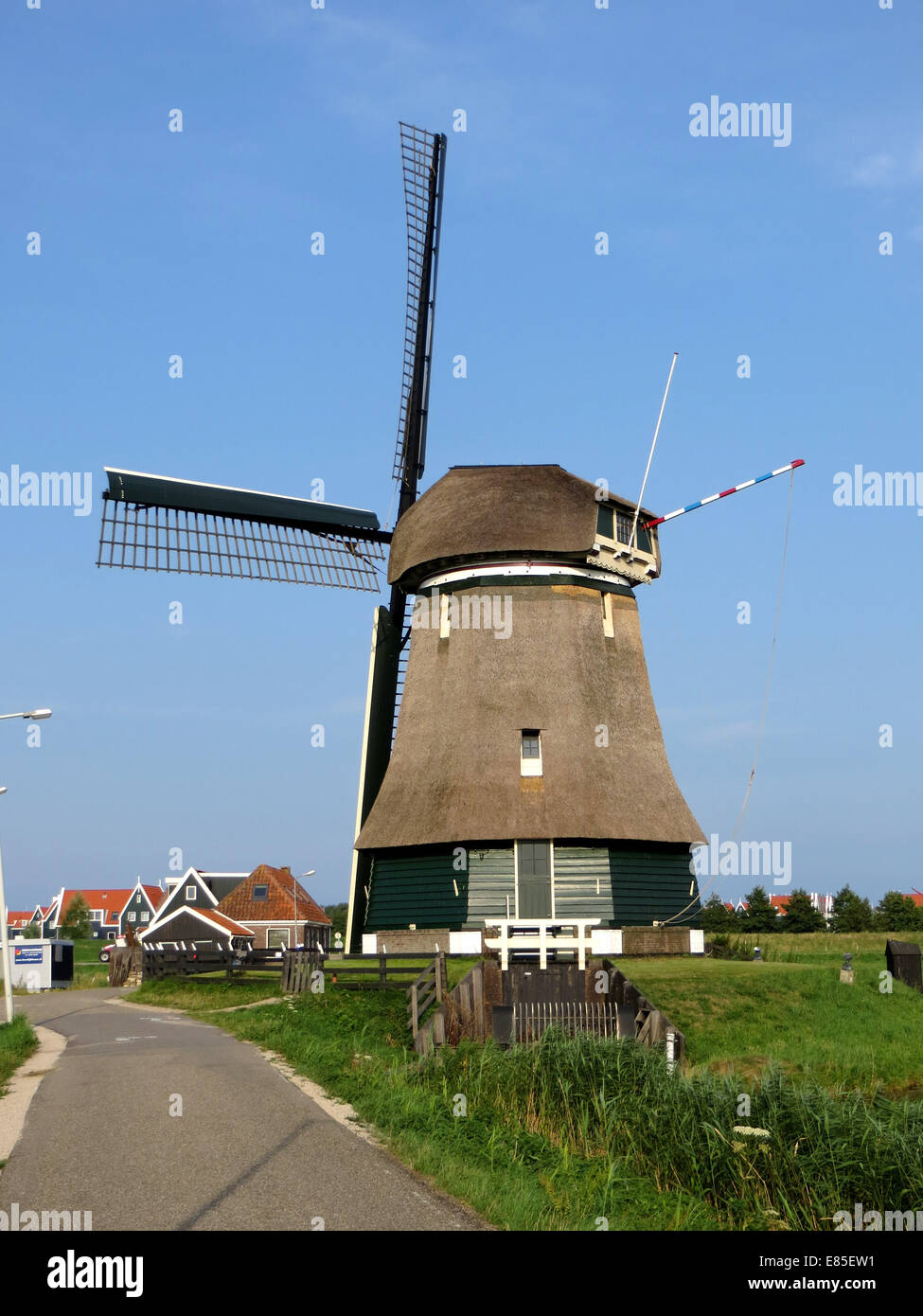 Wind Mill of Edam/ Volendam Stock Photo - Alamy