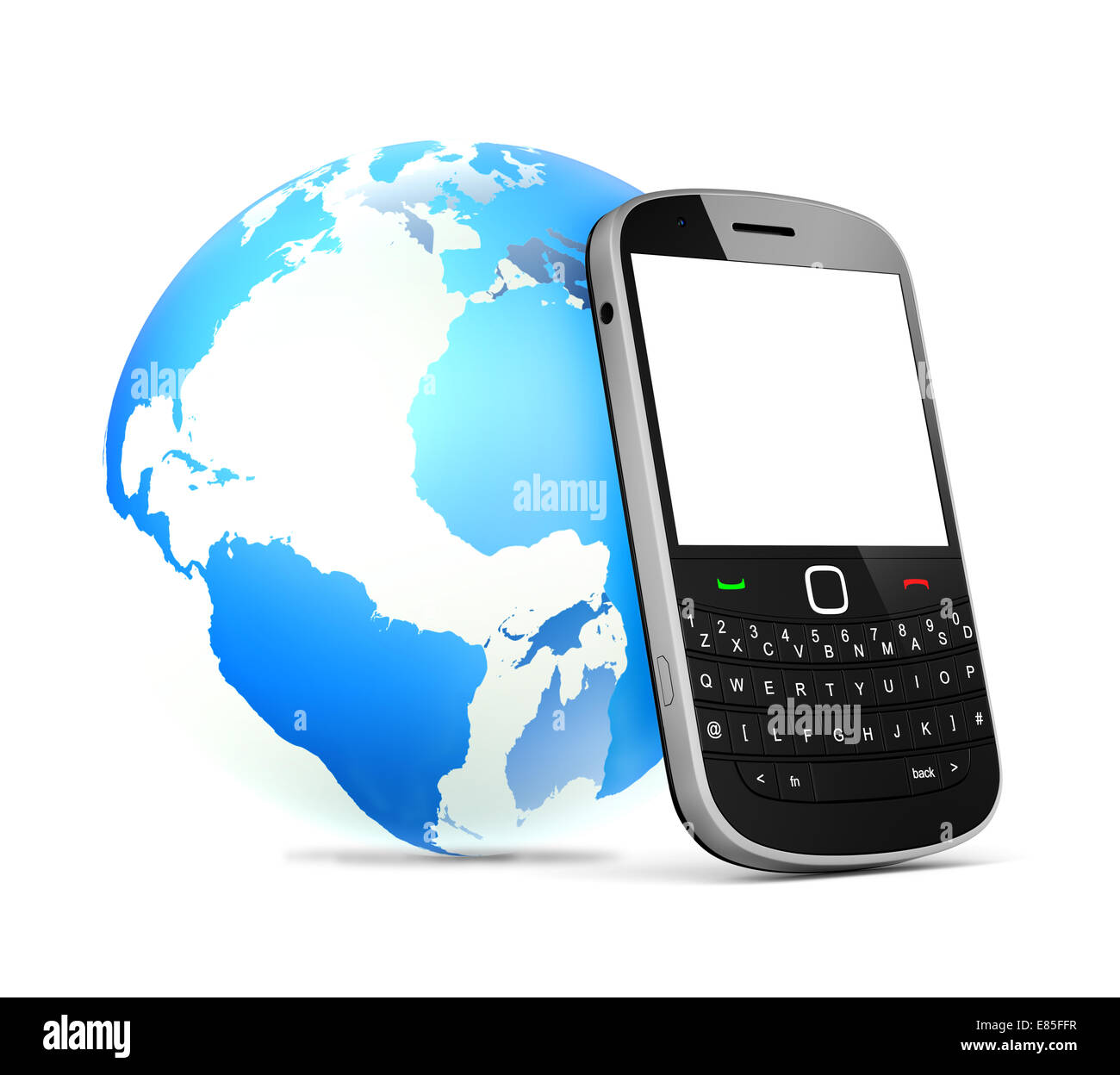 World Communication phone Stock Photo - Alamy