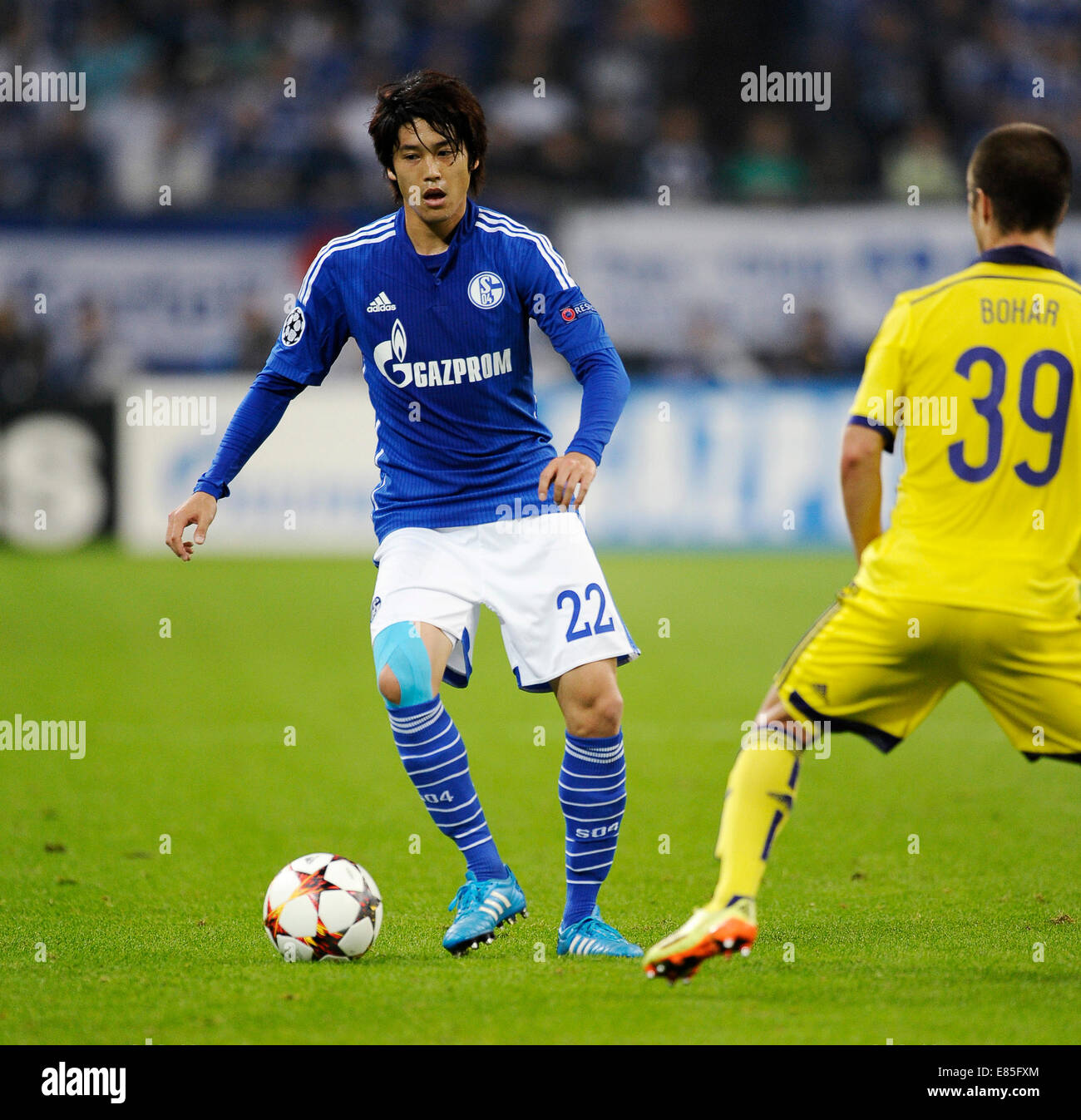 Gelsenkirchen, Germany. 30th Sept, 2014. UEFA Champions League 2014/ ...