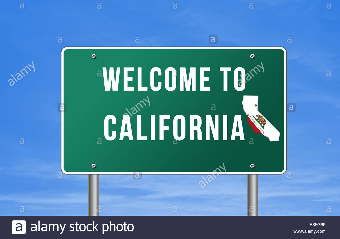 Welcome To The State Of California