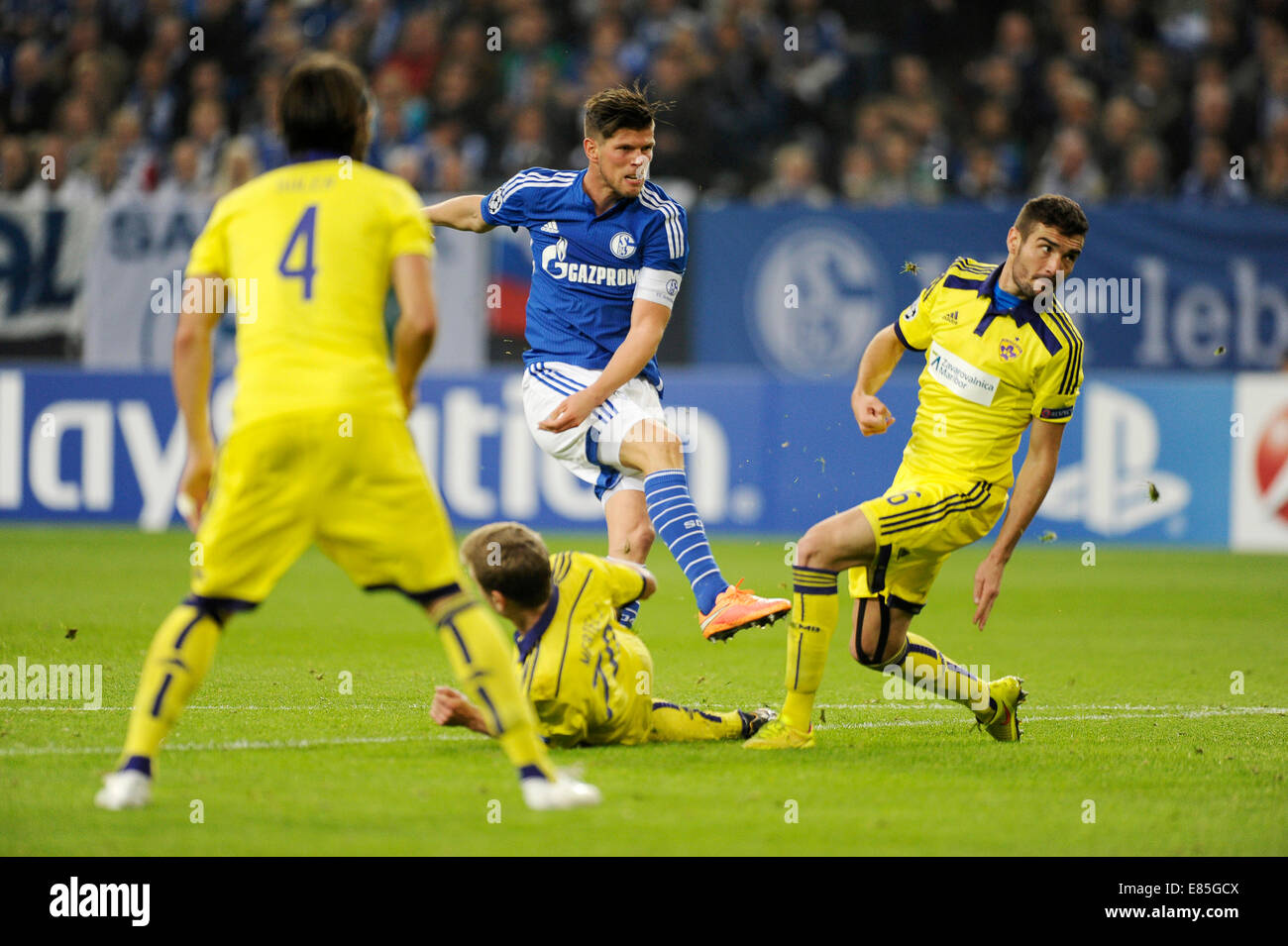 Gelsenkirchen, Germany. 30th Sept, 2014. UEFA Champions League 2014/ ...