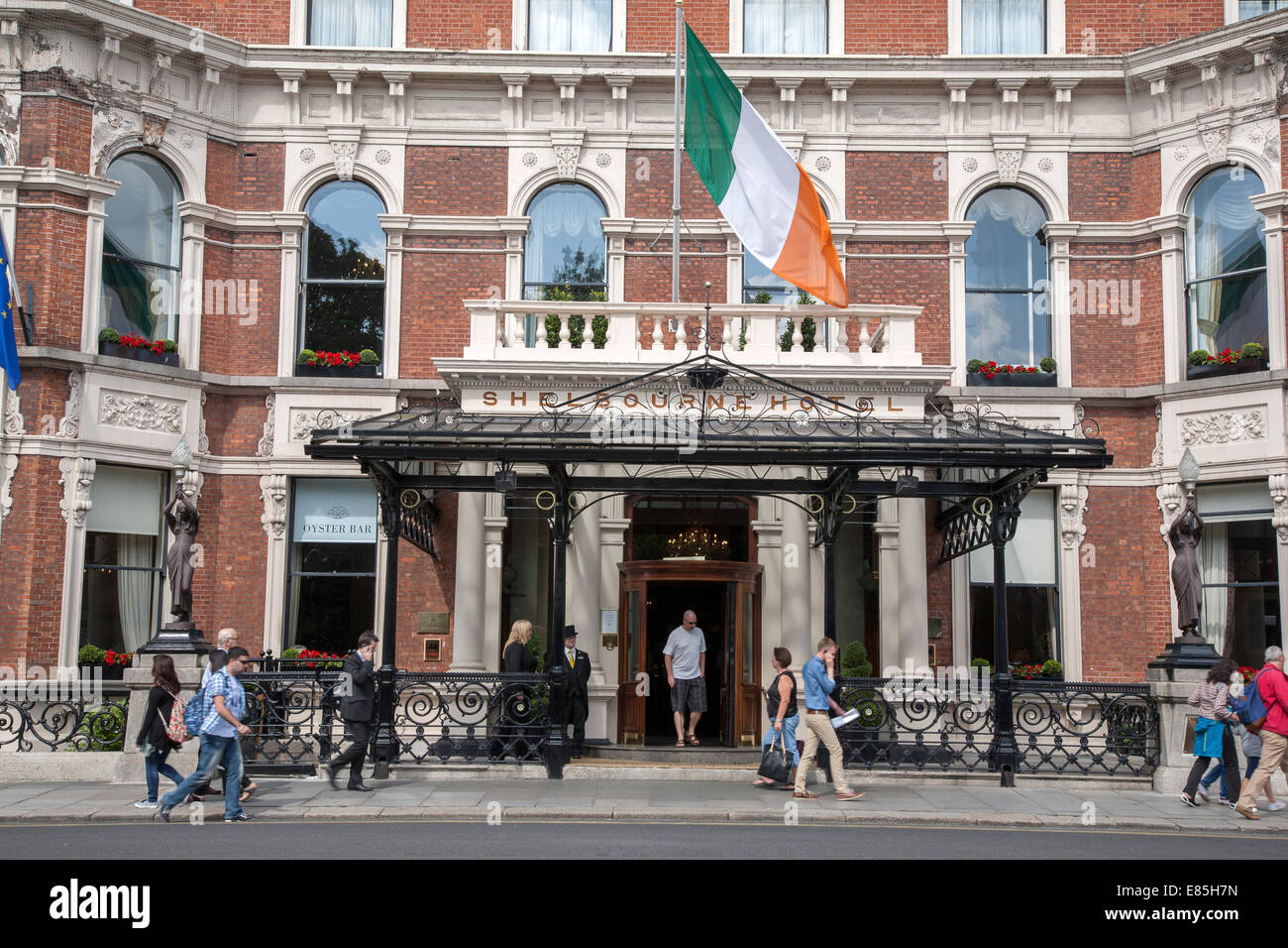 Shelbourne Hotel, St Stephans Green, Dublin, Ireland Stock Photo - Alamy