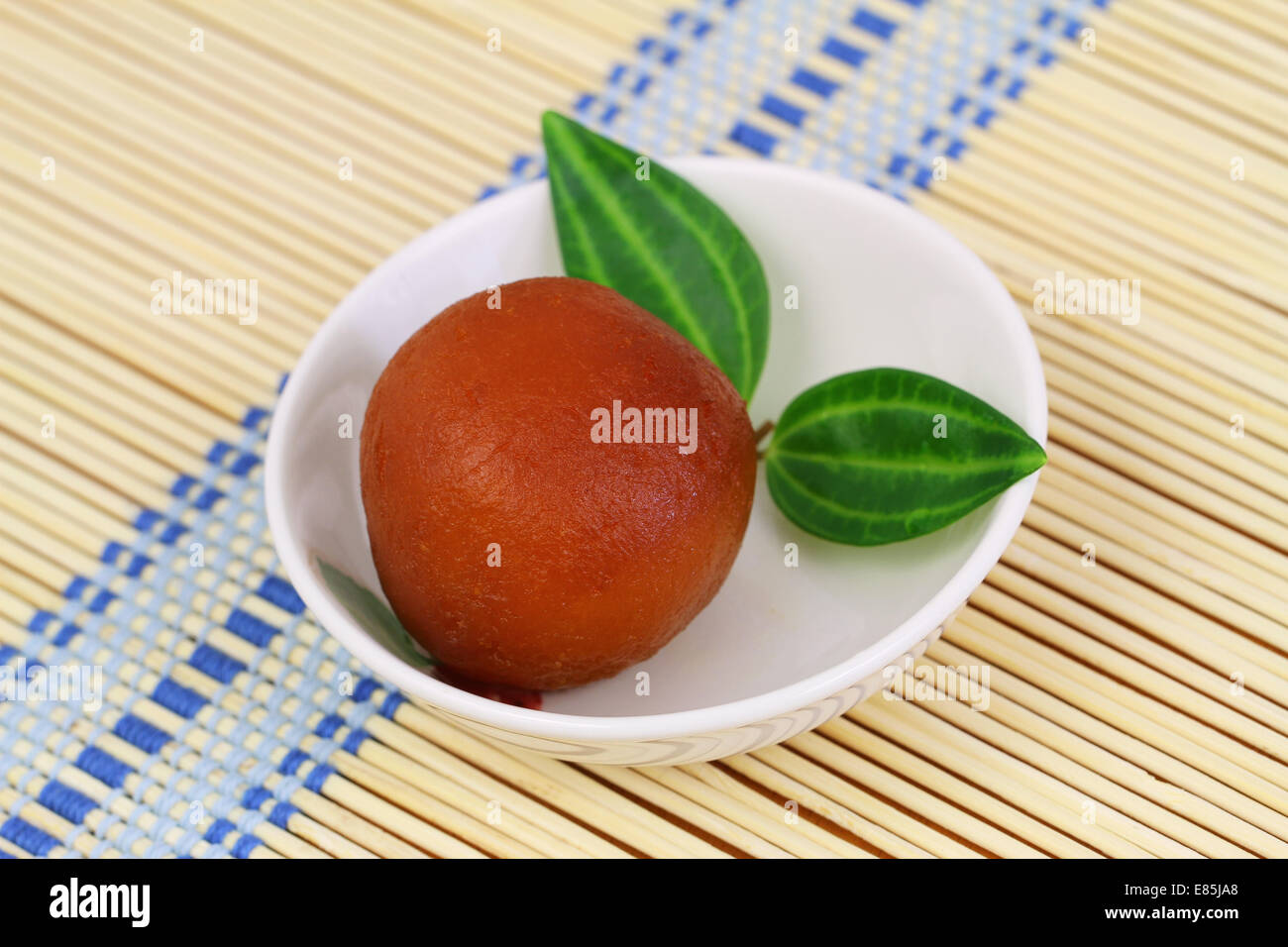 Gulab jamun dessert, closeup Stock Photo - Alamy