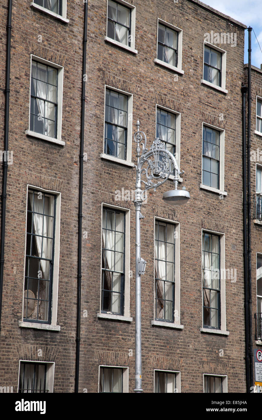 Georgian Architecture, Mount Street Upper, Dublin, Ireland Stock Photo ...