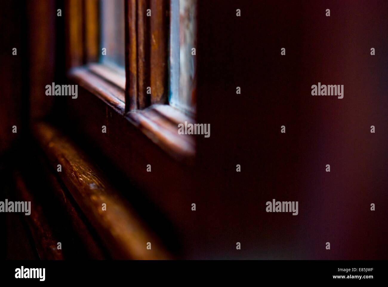 Wooden window frame Stock Photo - Alamy