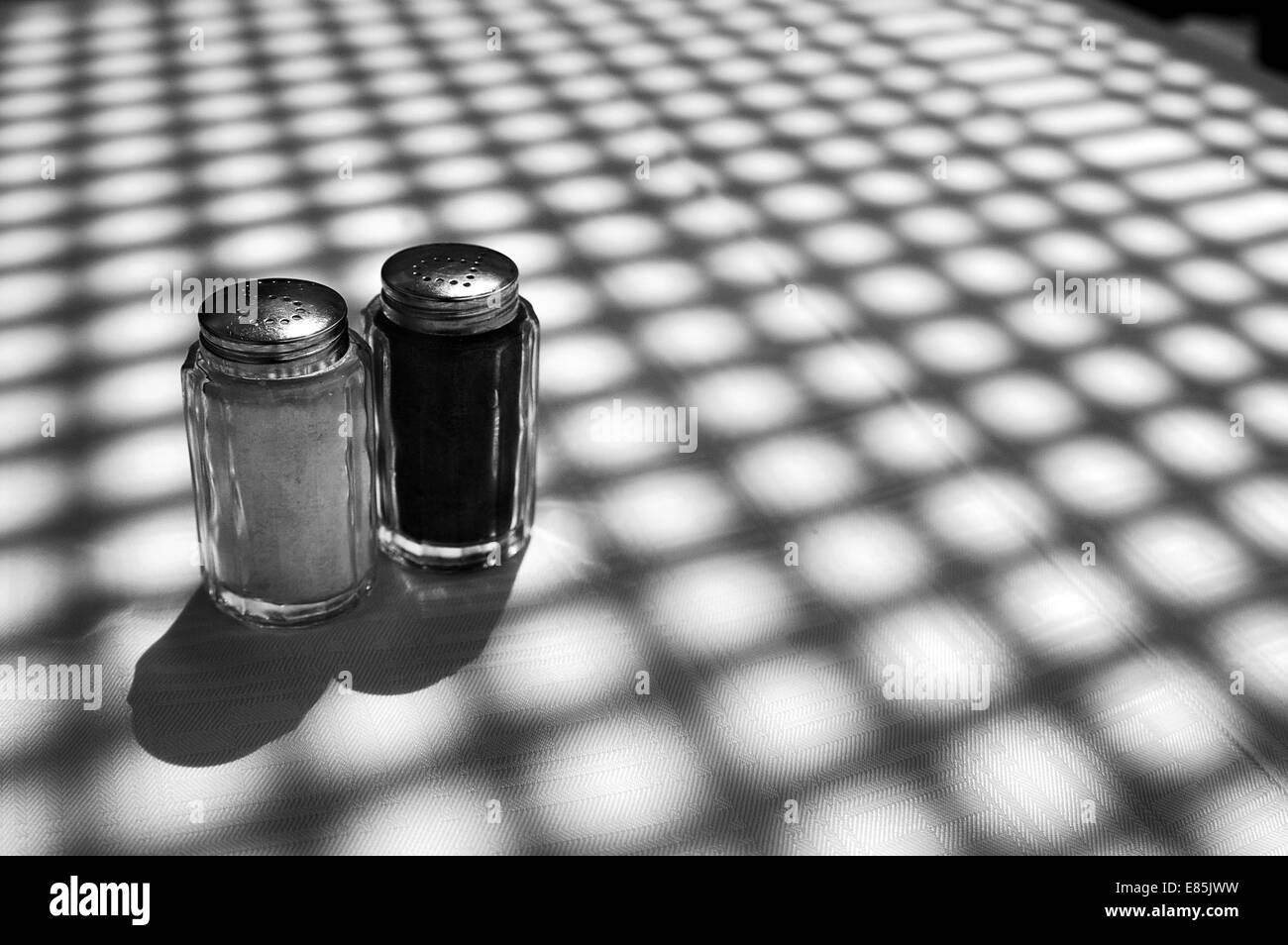 The salt cellar Black and White Stock Photos & Images - Alamy