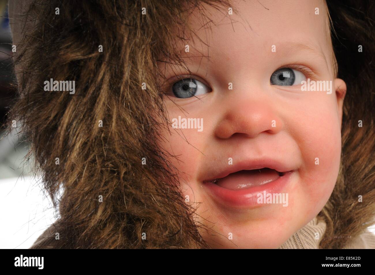 A smiling toddler Stock Photo - Alamy