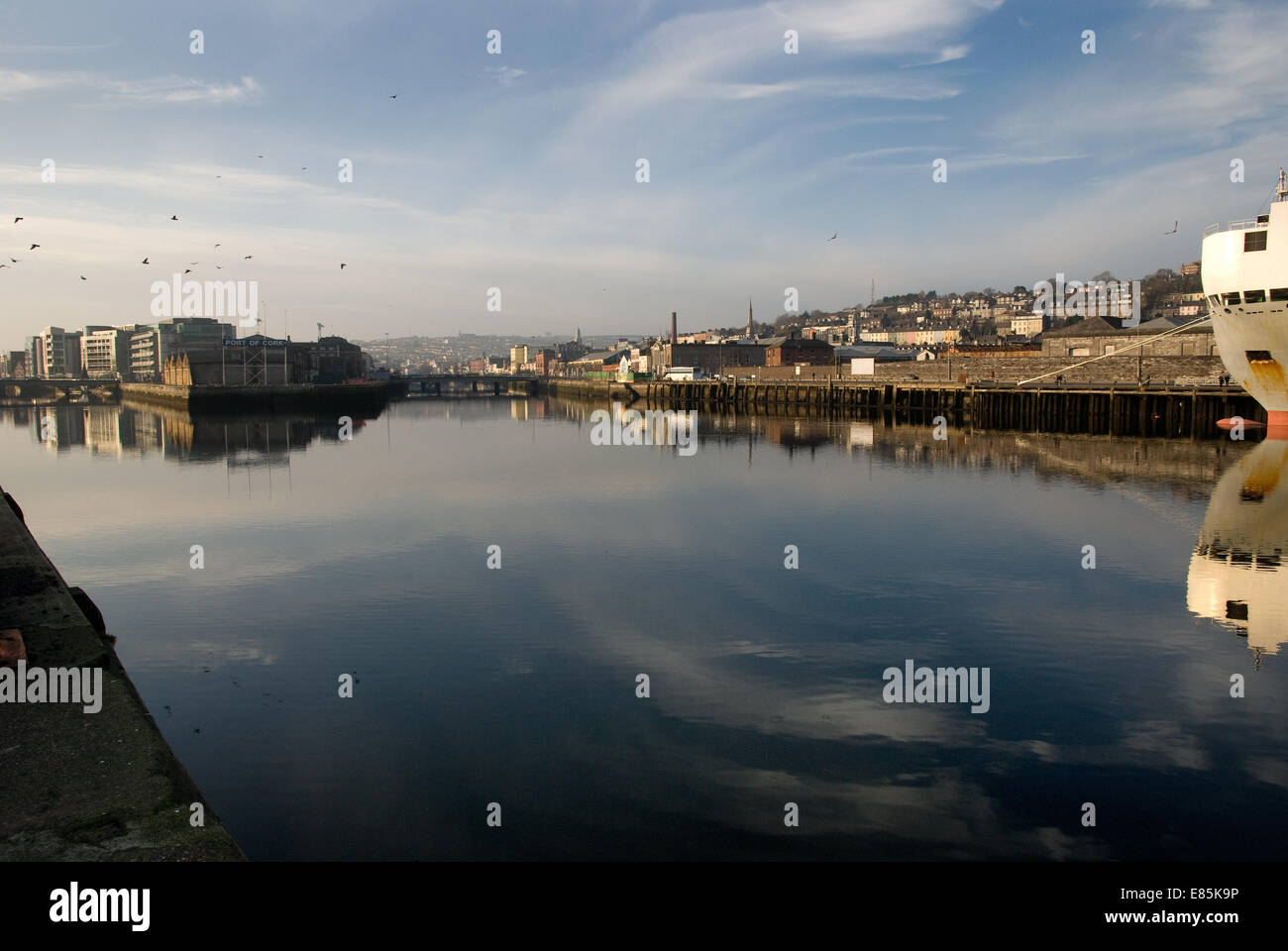 Port of Cork Stock Photo - Alamy