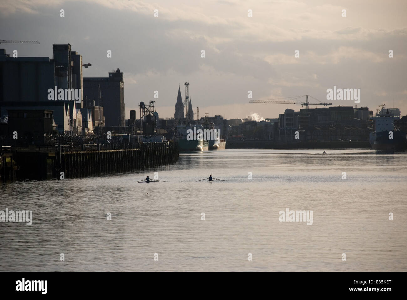 Port of Cork Stock Photo - Alamy