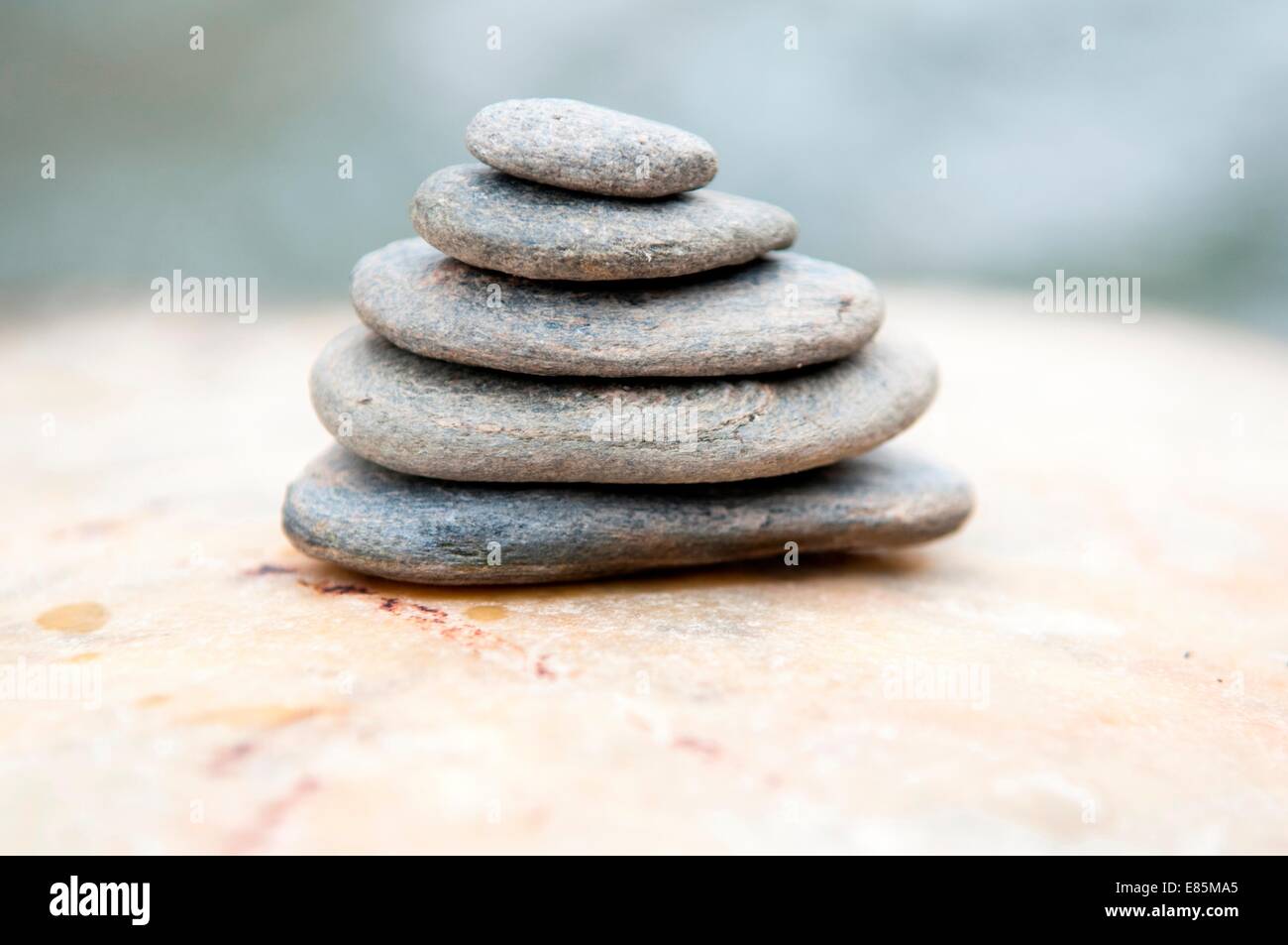 Stacked up rocks Stock Photo - Alamy