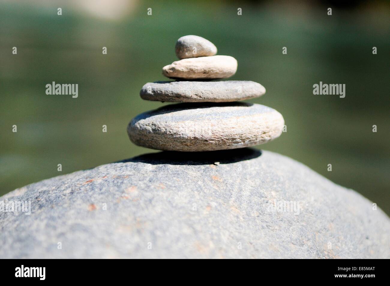 Stacked up rocks Stock Photo - Alamy