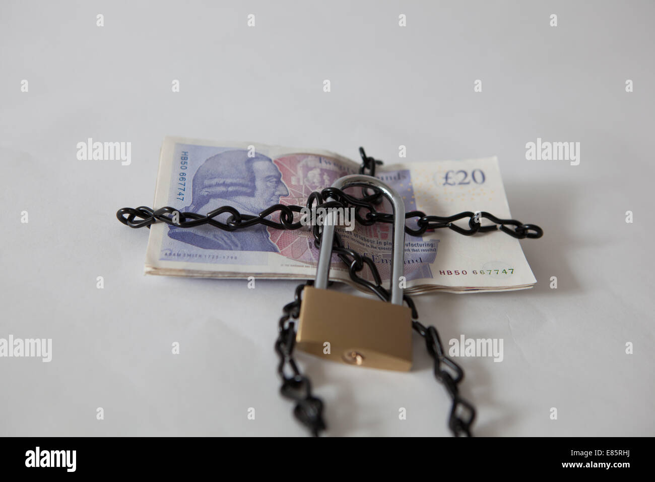 Chained up hi-res stock photography and images - Alamy