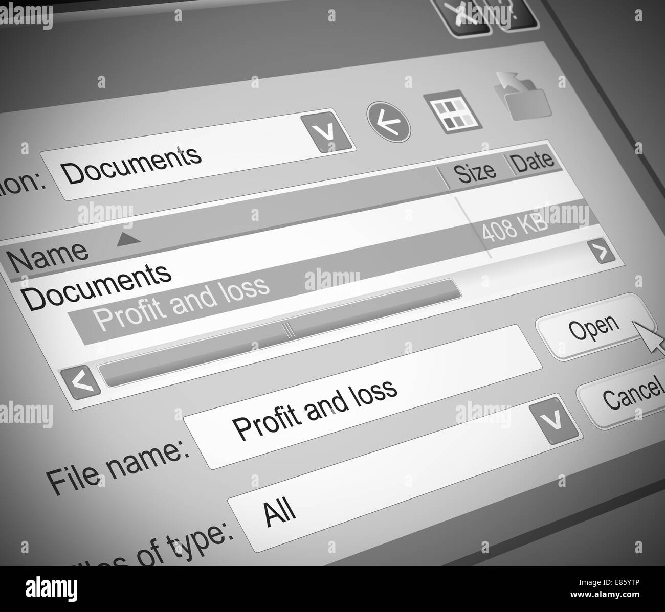 Profit and loss statement hi-res stock photography and images - Alamy