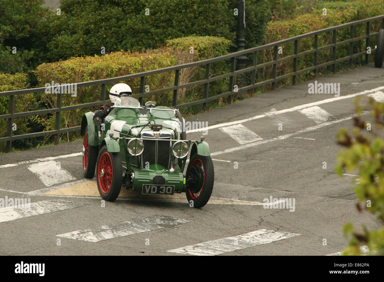Cars racing at the Angouleme around the Ramparts race meeting 2014 at ...