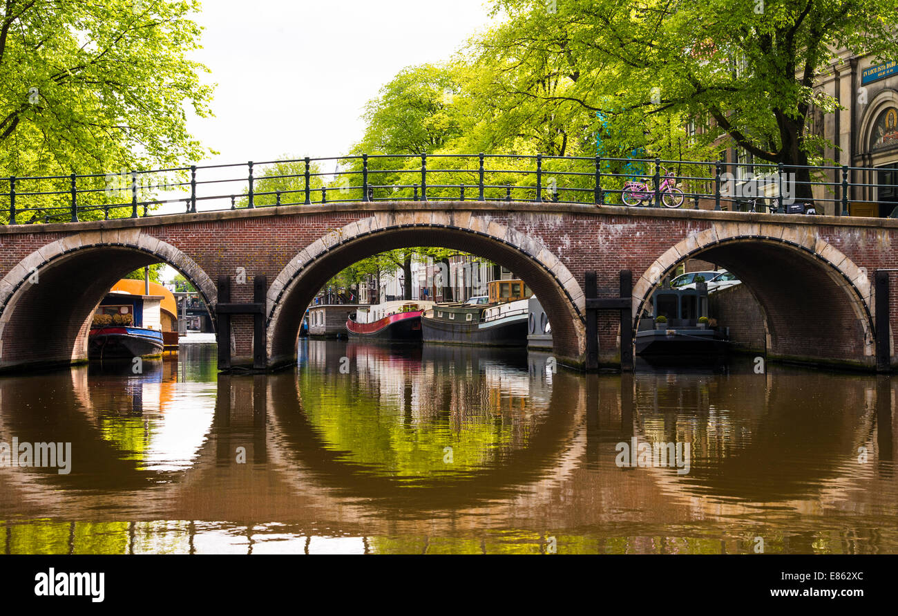 Bridges of Amsterdam, the Netherlands Stock Photo - Alamy