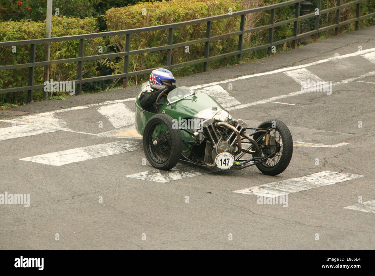 Cars racing at the Angouleme around the Ramparts race meeting 2014 at ...