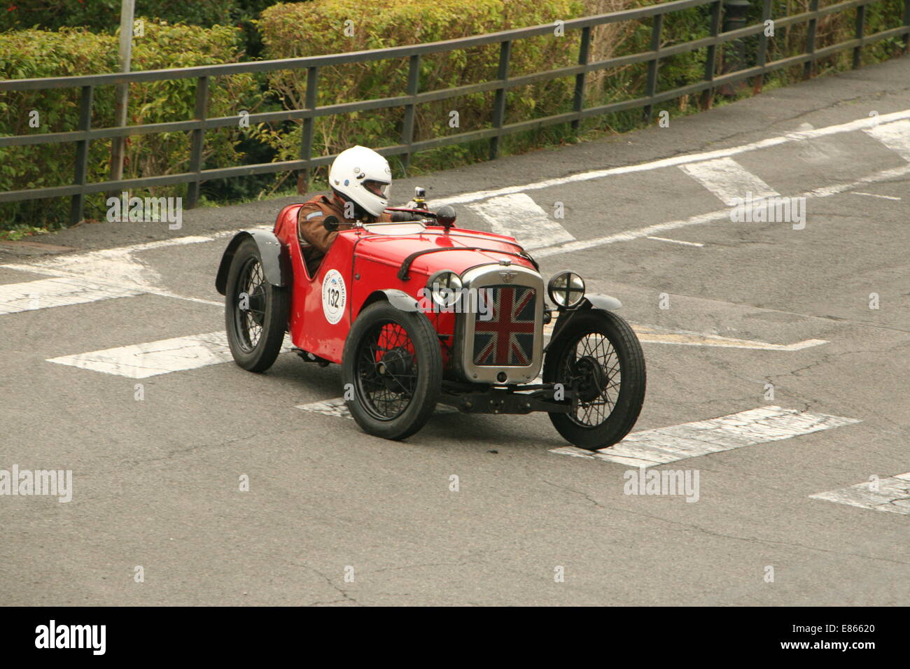 Cars racing at the Angouleme around the Ramparts race meeting 2014 at ...