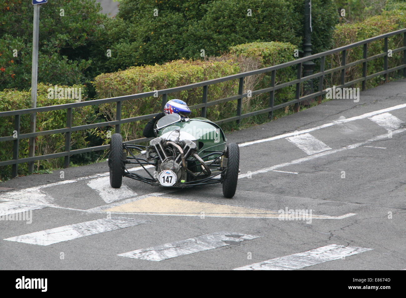 Cars racing at the Angouleme around the Ramparts race meeting 2014 at ...