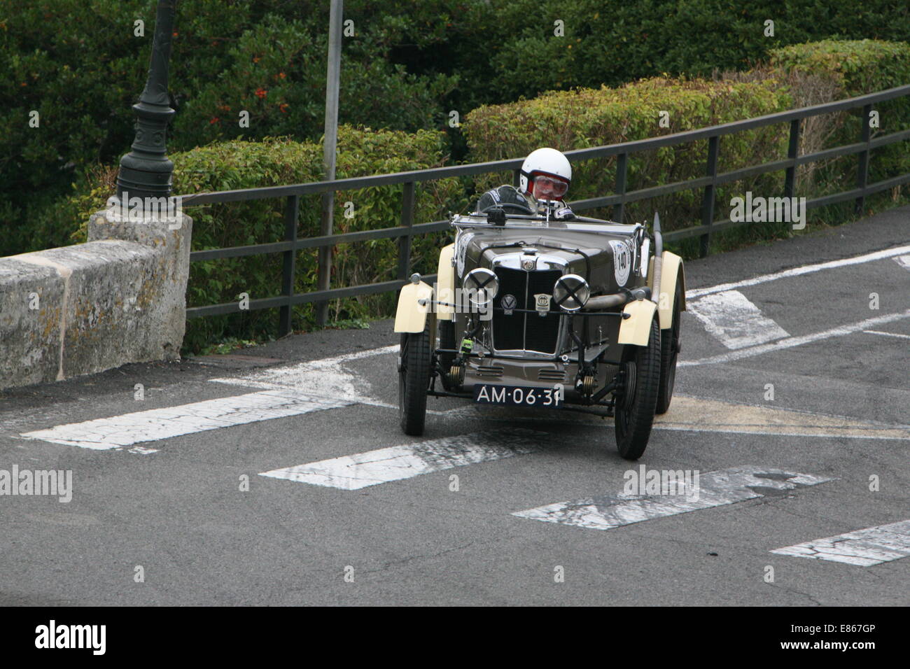 Cars racing at the Angouleme around the Ramparts race meeting 2014 at ...