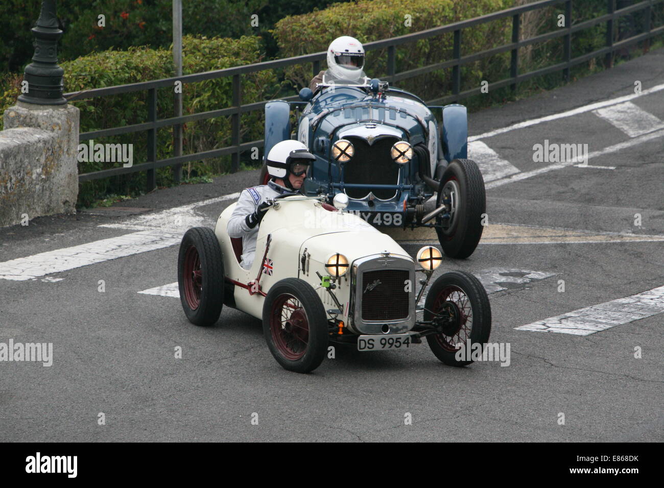 Cars racing at the Angouleme around the Ramparts race meeting 2014 at ...
