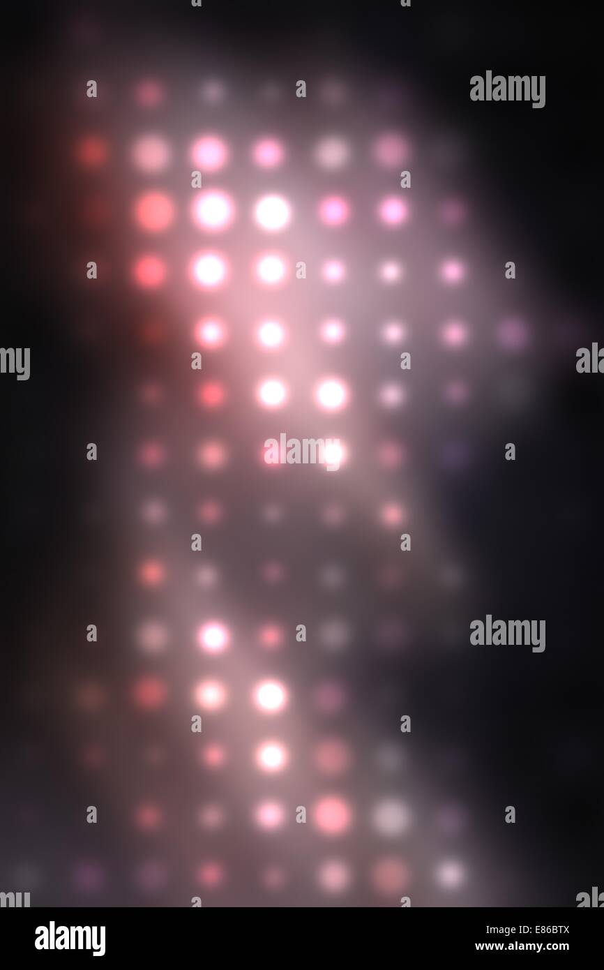 Defocused light dots abstract background Stock Photo - Alamy