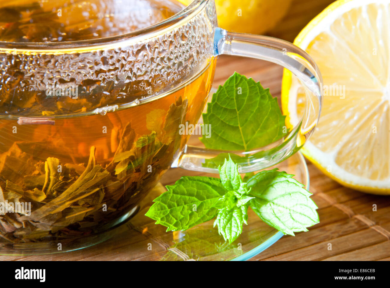 Cup peppermint tea hi-res stock photography and images - Alamy