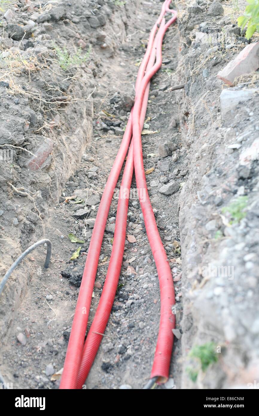 Cable Trench High Resolution Stock Photography and Images - Alamy
