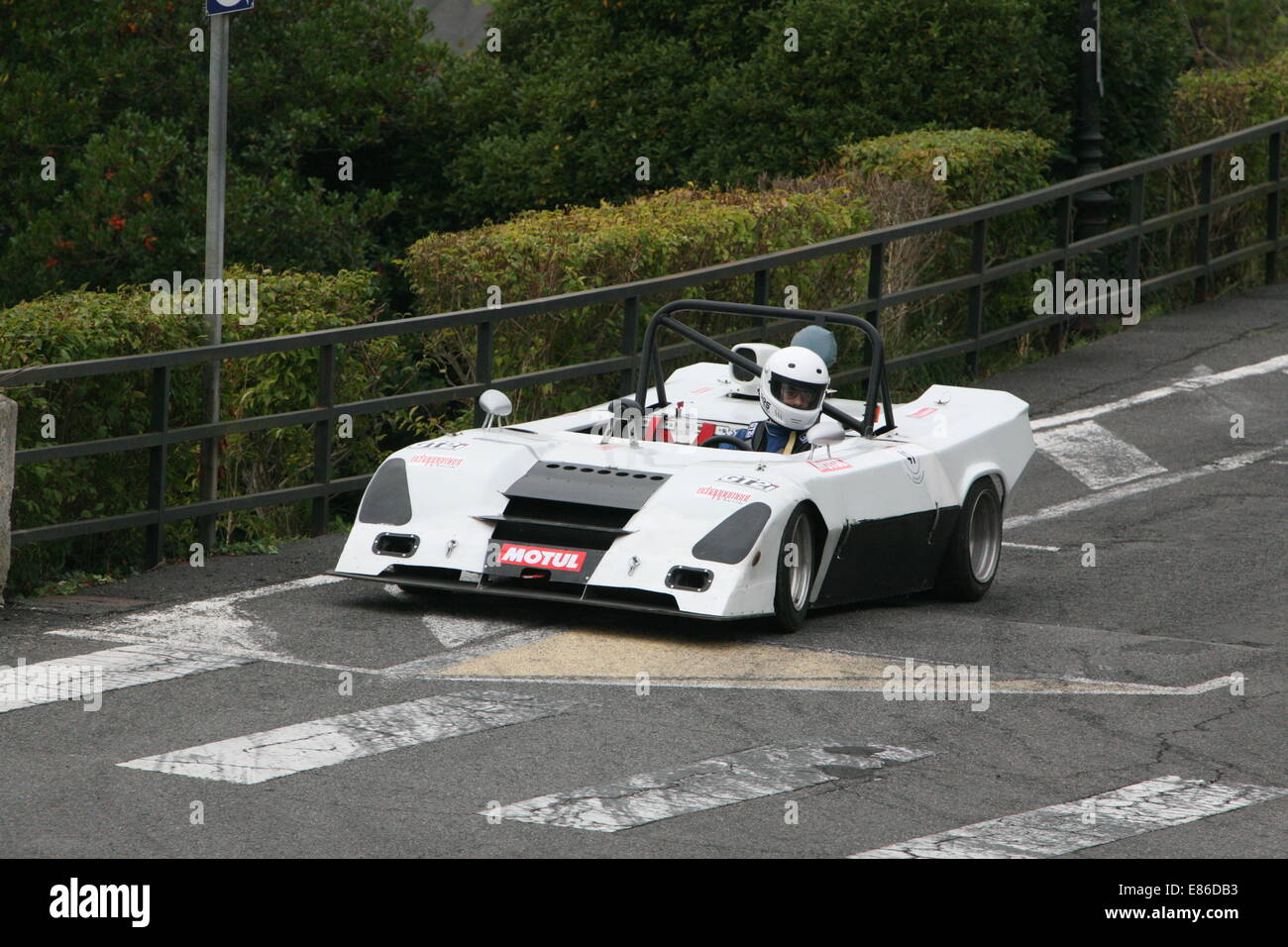 Cars racing at the Angouleme around the Ramparts race meeting 2014 at ...