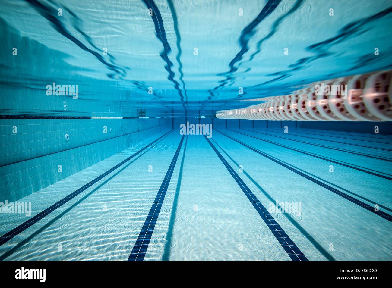 swimming pool under water Stock Photo - Alamy