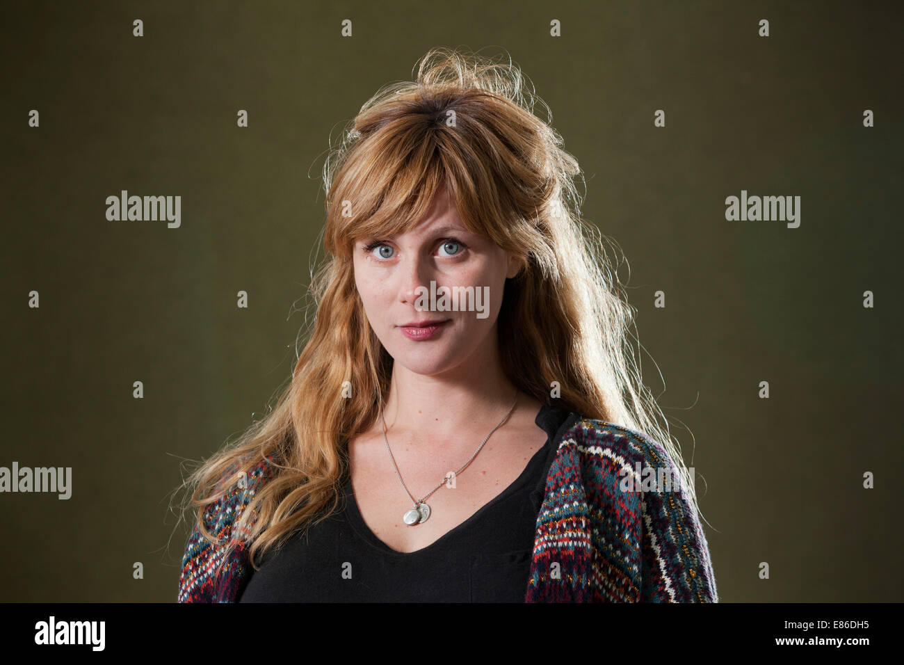 Anna Whitwham, novelist, at the Edinburgh International Book Festival ...