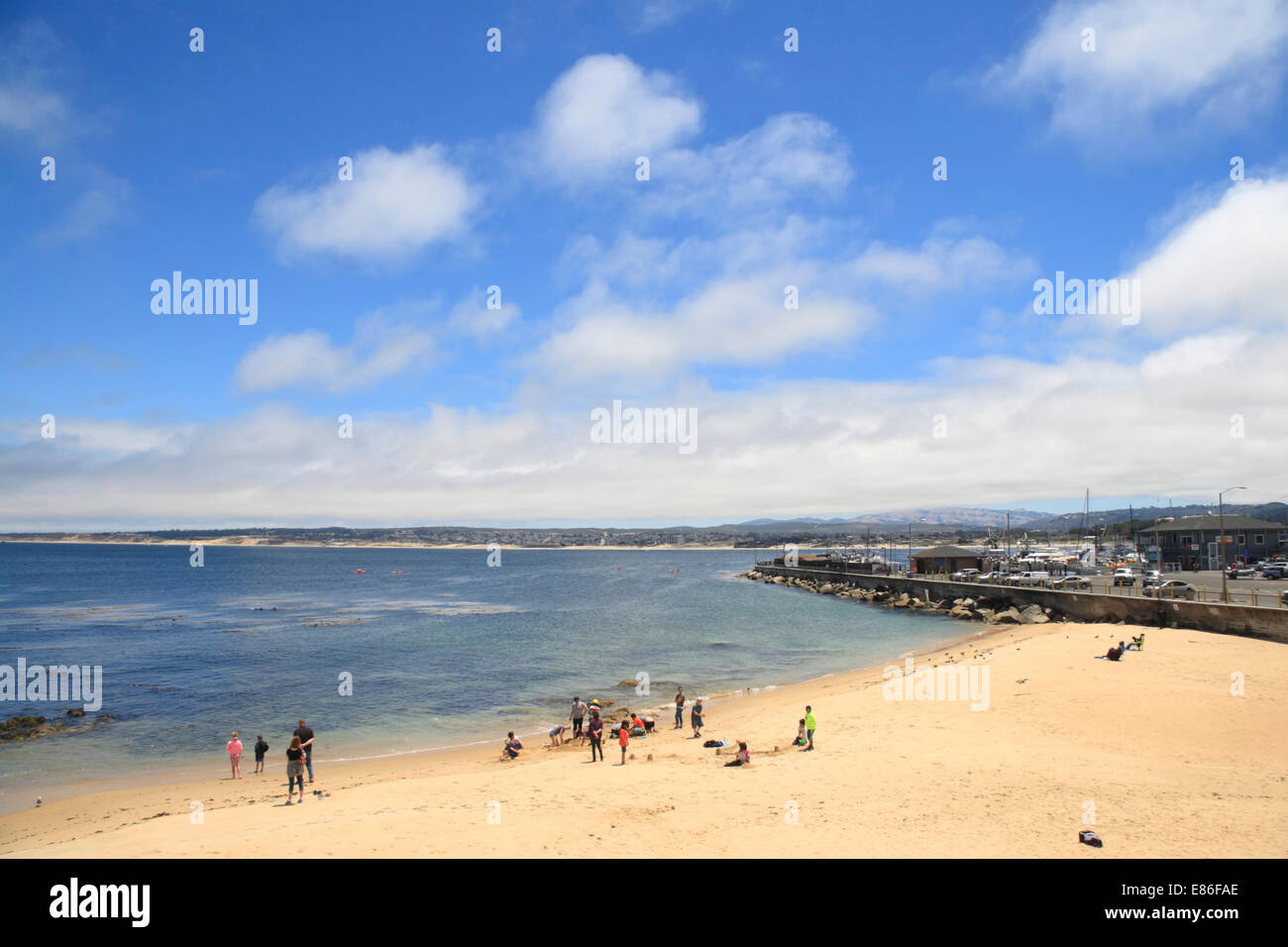 Monterey Beach, Pacific Coast, California, USA Stock Photo - Alamy