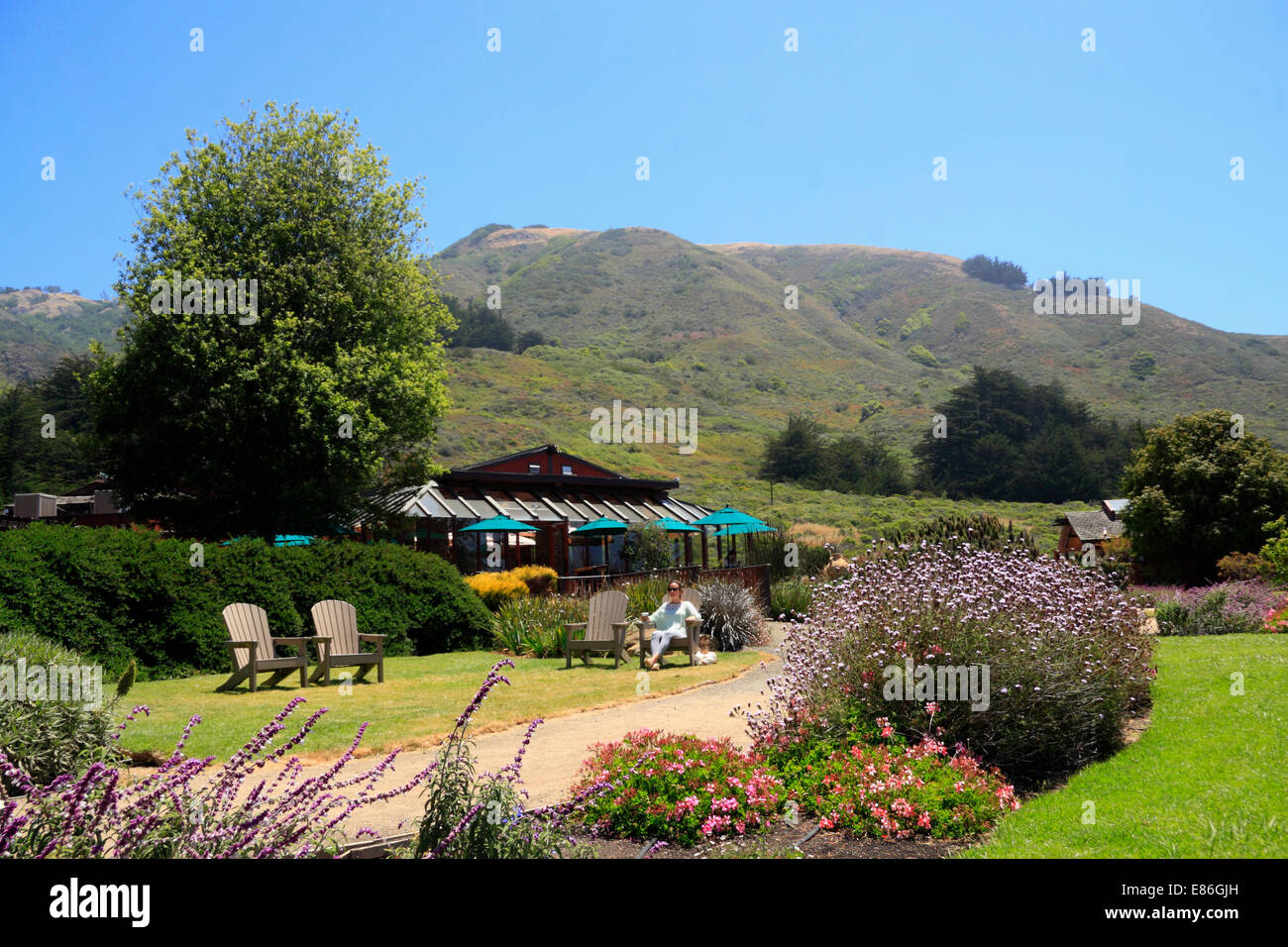 Big Sur, Cafe, California, USA Stock Photo - Alamy