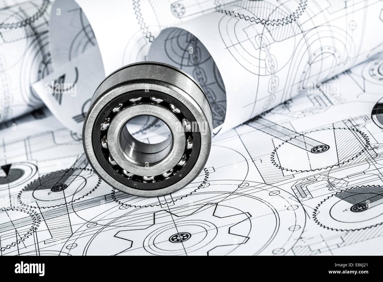 Machine tool drawings hi-res stock photography and images - Alamy