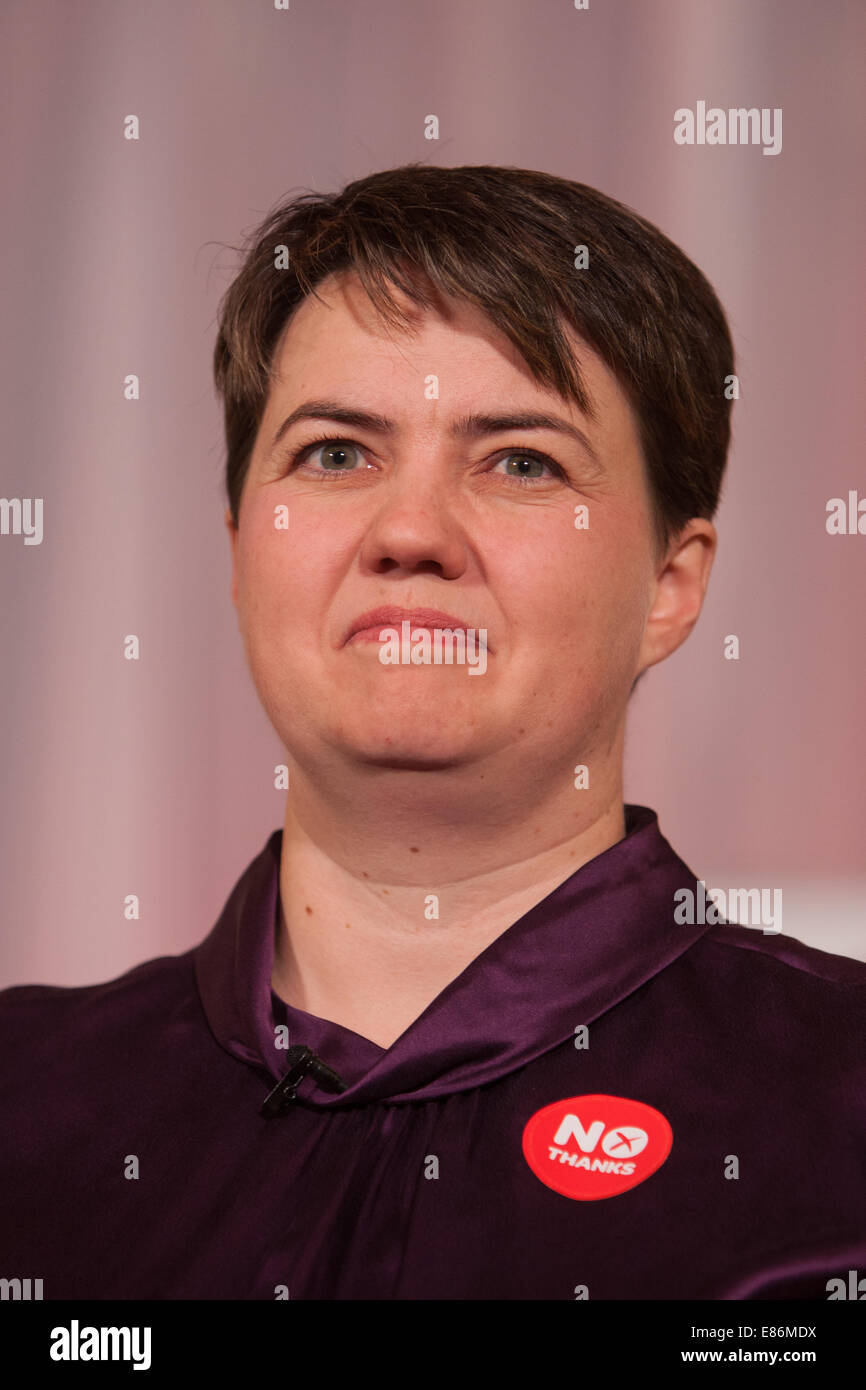 Better Together campaign/ pro-Union event, the day before the Scottish ...