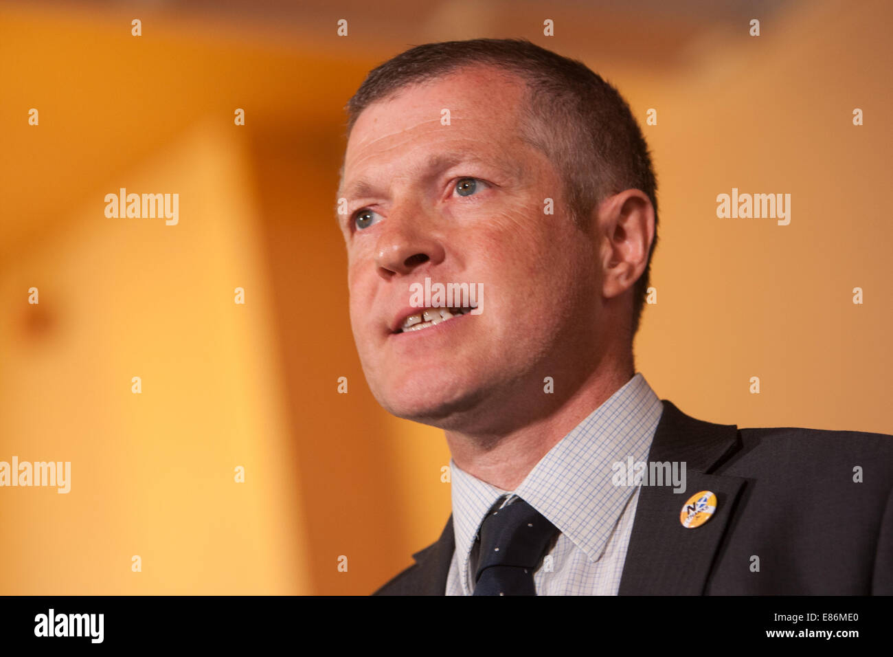 Better Together campaign/ pro-Union event, the day before the Scottish ...