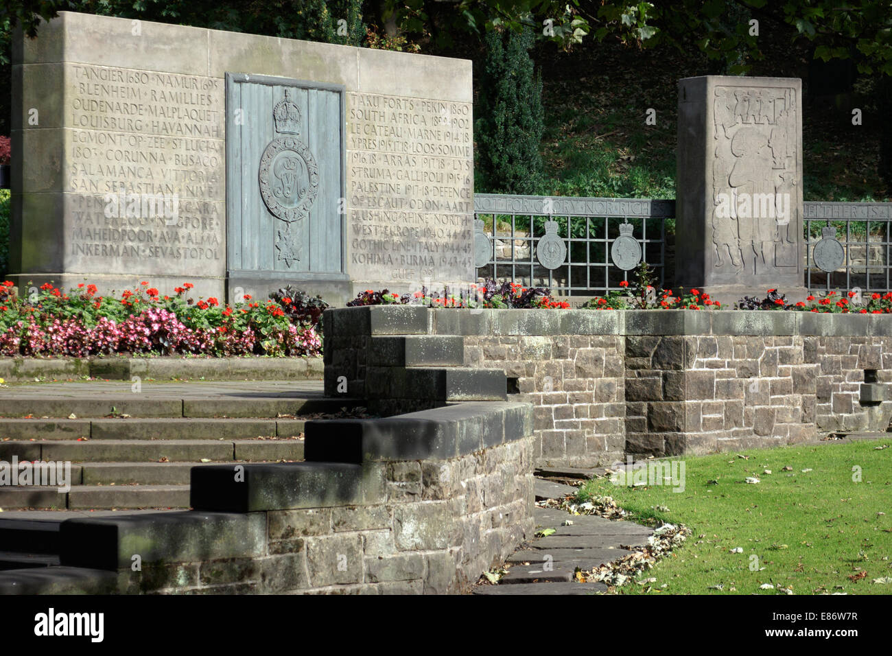 The Royal Scots War Memorial, Princes Street Gardens, Edinburgh ...