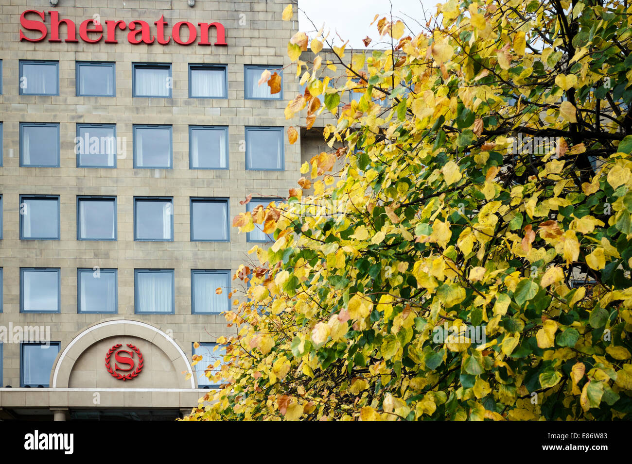 The Sheraton Hotel, Festival Square, Edinburgh Stock Photo - Alamy