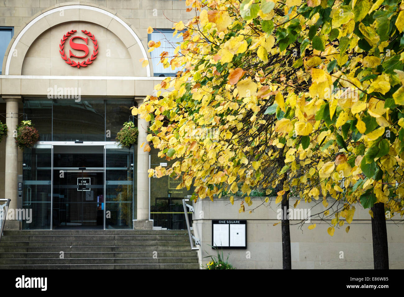 The Sheraton Hotel, Festival Square, Edinburgh Stock Photo - Alamy