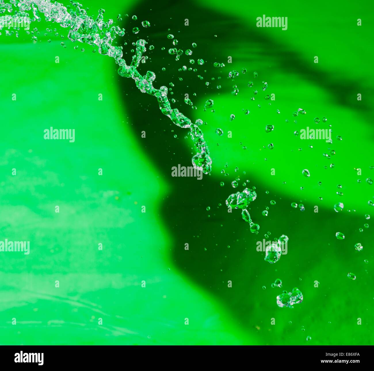 Levitating water drops Stock Photo - Alamy